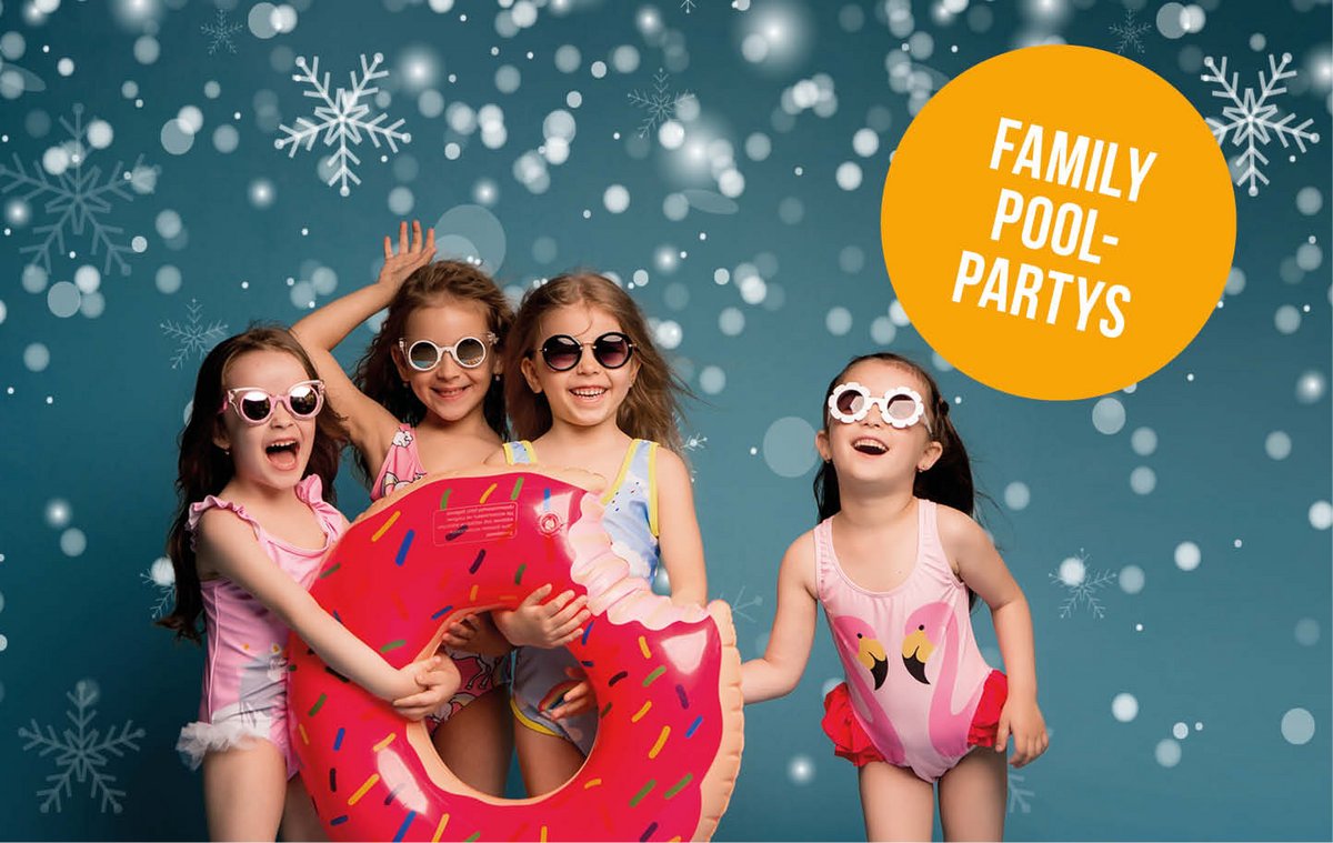 Family-Pool-Partys am 4. und 5. Januar 2025